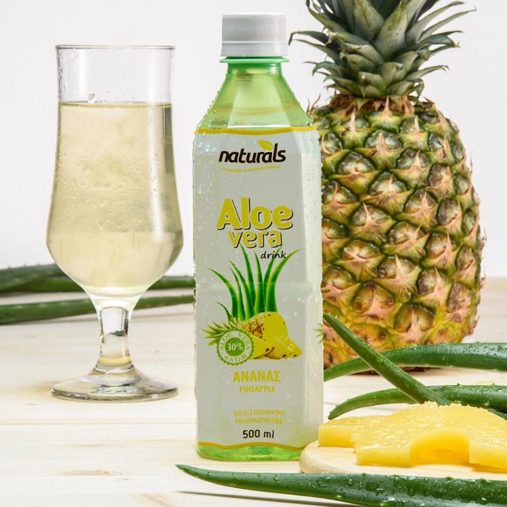 Aloe Juice with Pineapple flavour 500ml - Naturals